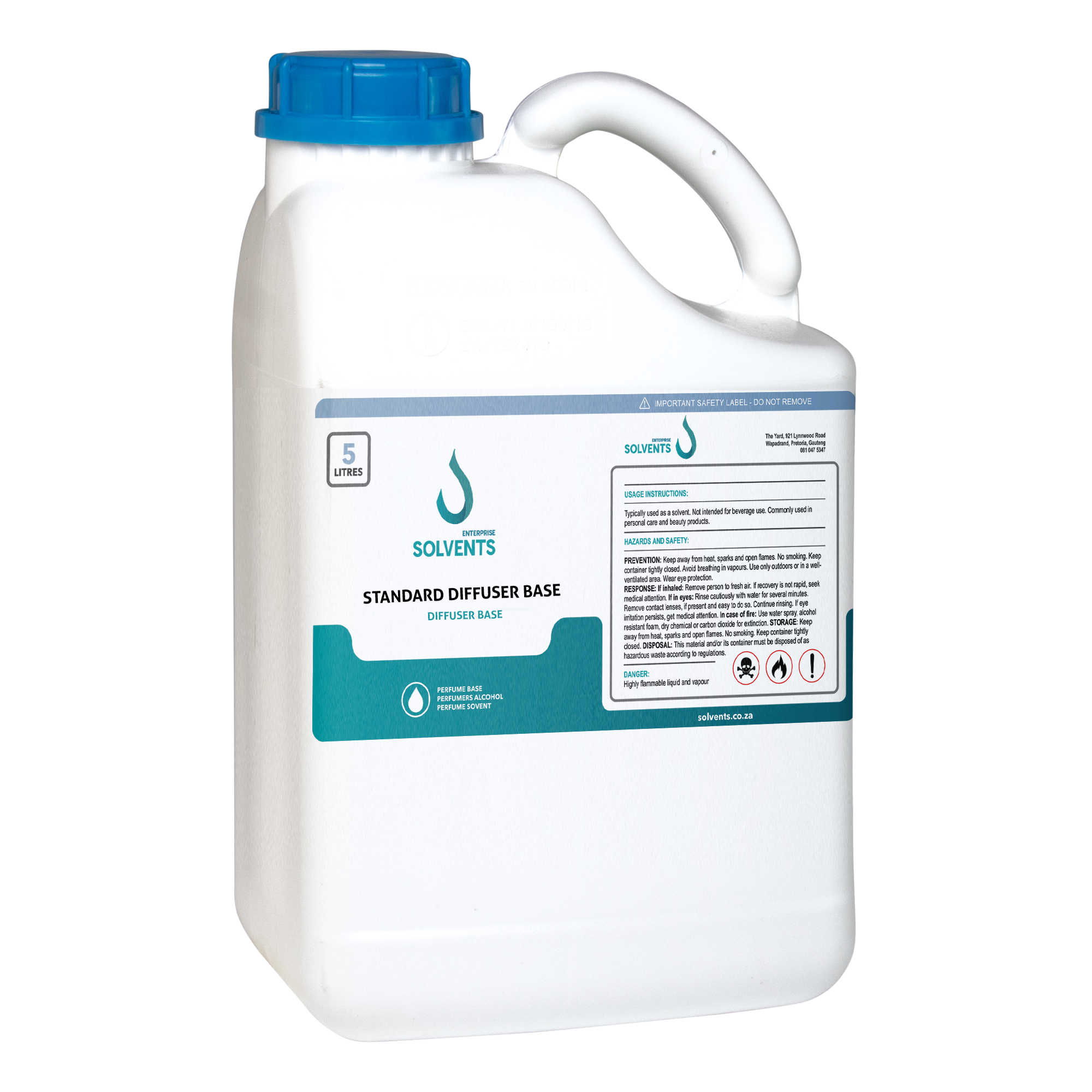 Diffuser Base (5L)- Ensures optimal fragrance diffusion and longevity